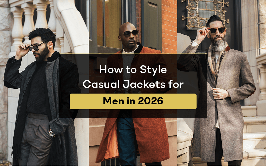 How to Style Casual Jackets for Men | 2026 Modern Men’s Guide – ARIAR